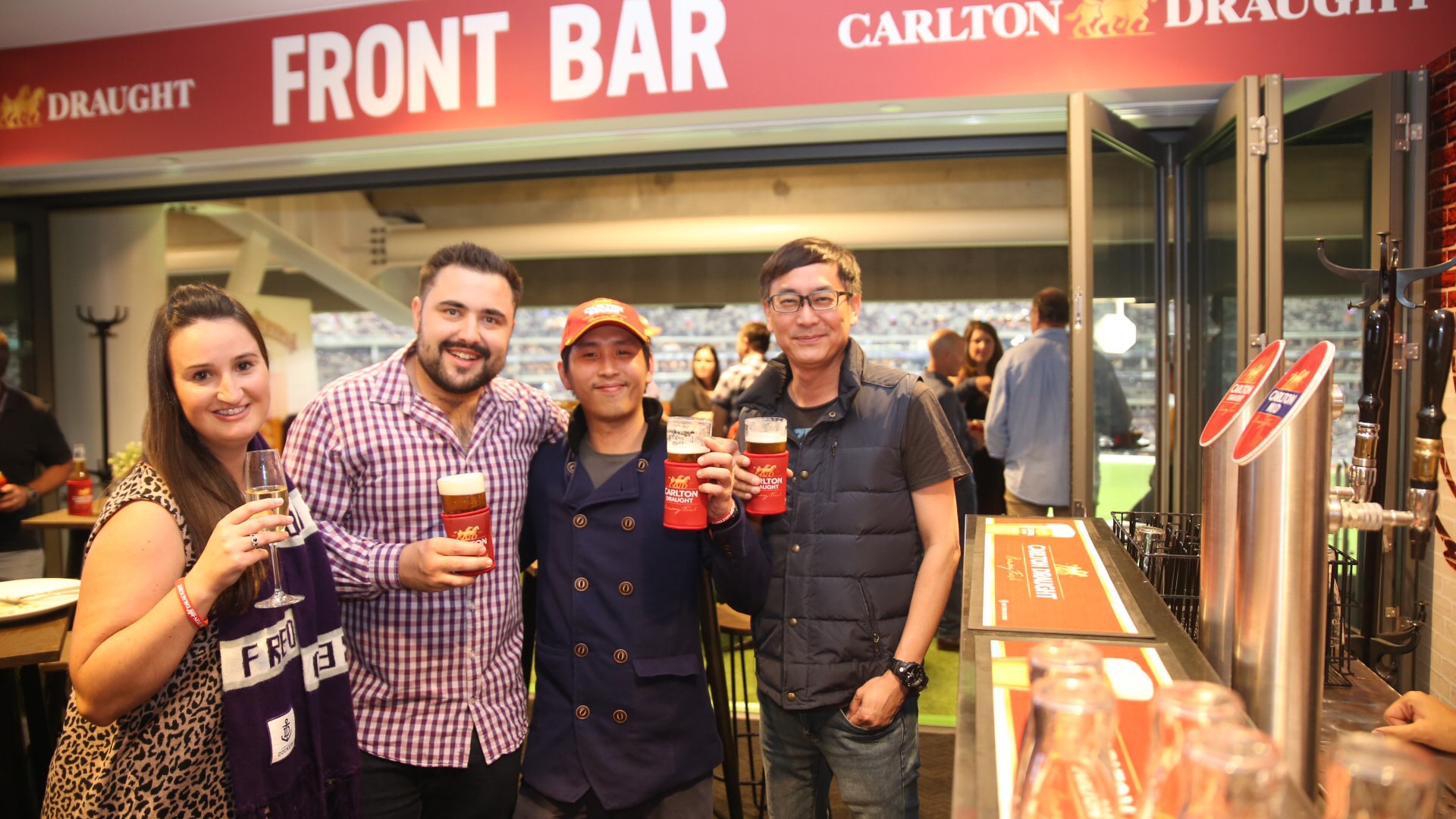 WIN tickets to the Carlton Draught Front Bar!