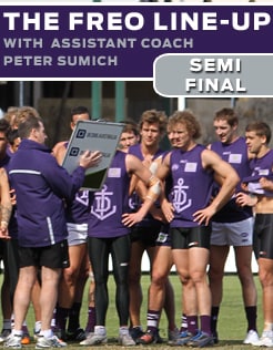 The Freo Line-up: One change