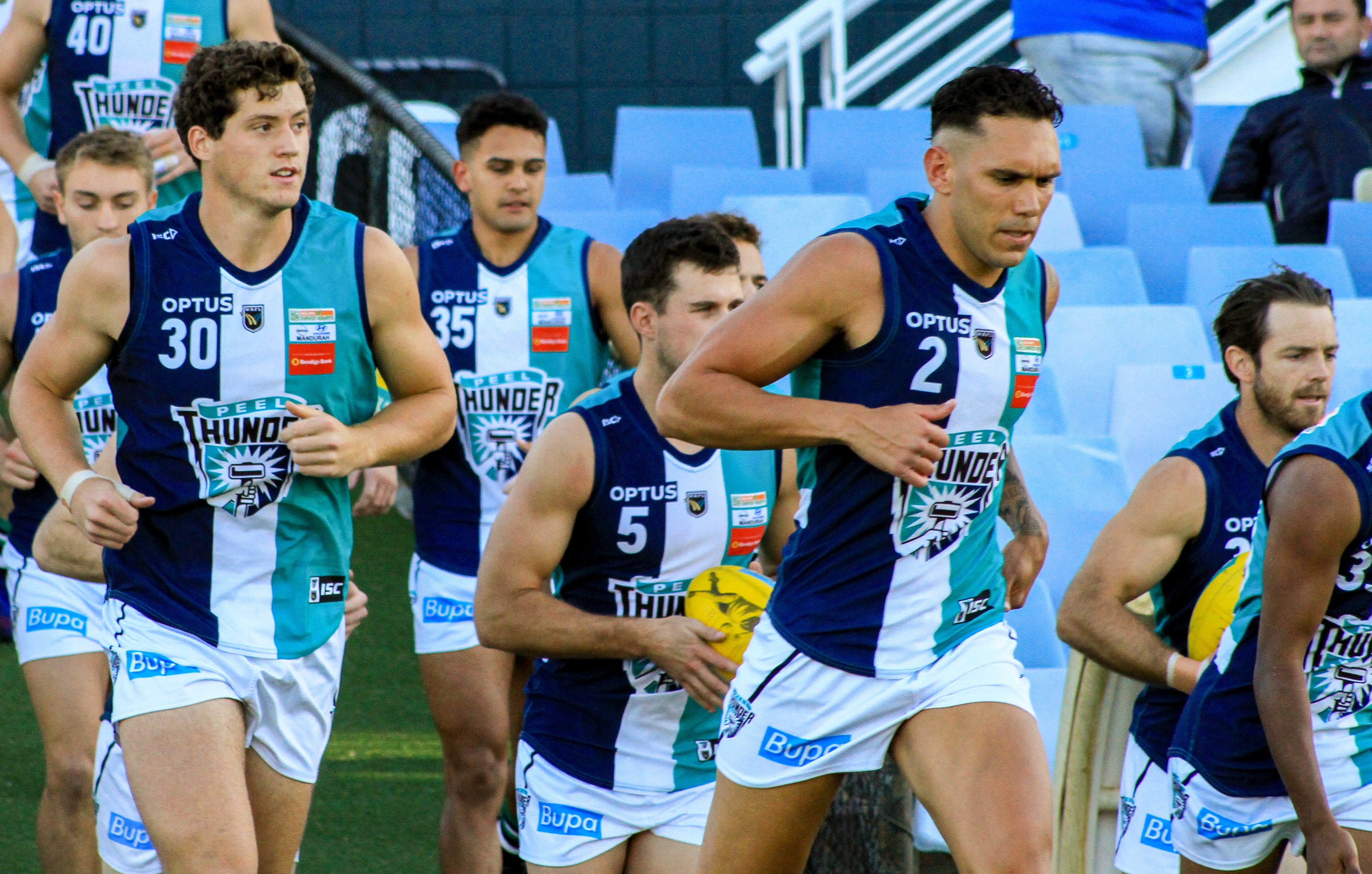 Freo players lining up for Peel - May 31
