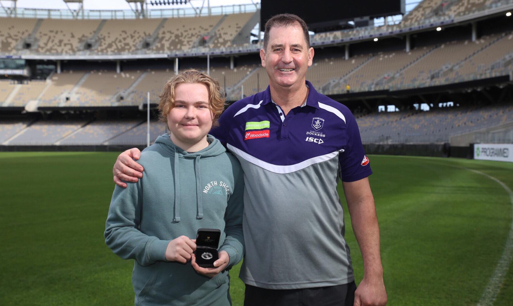 Lyon surprises special Freo fan