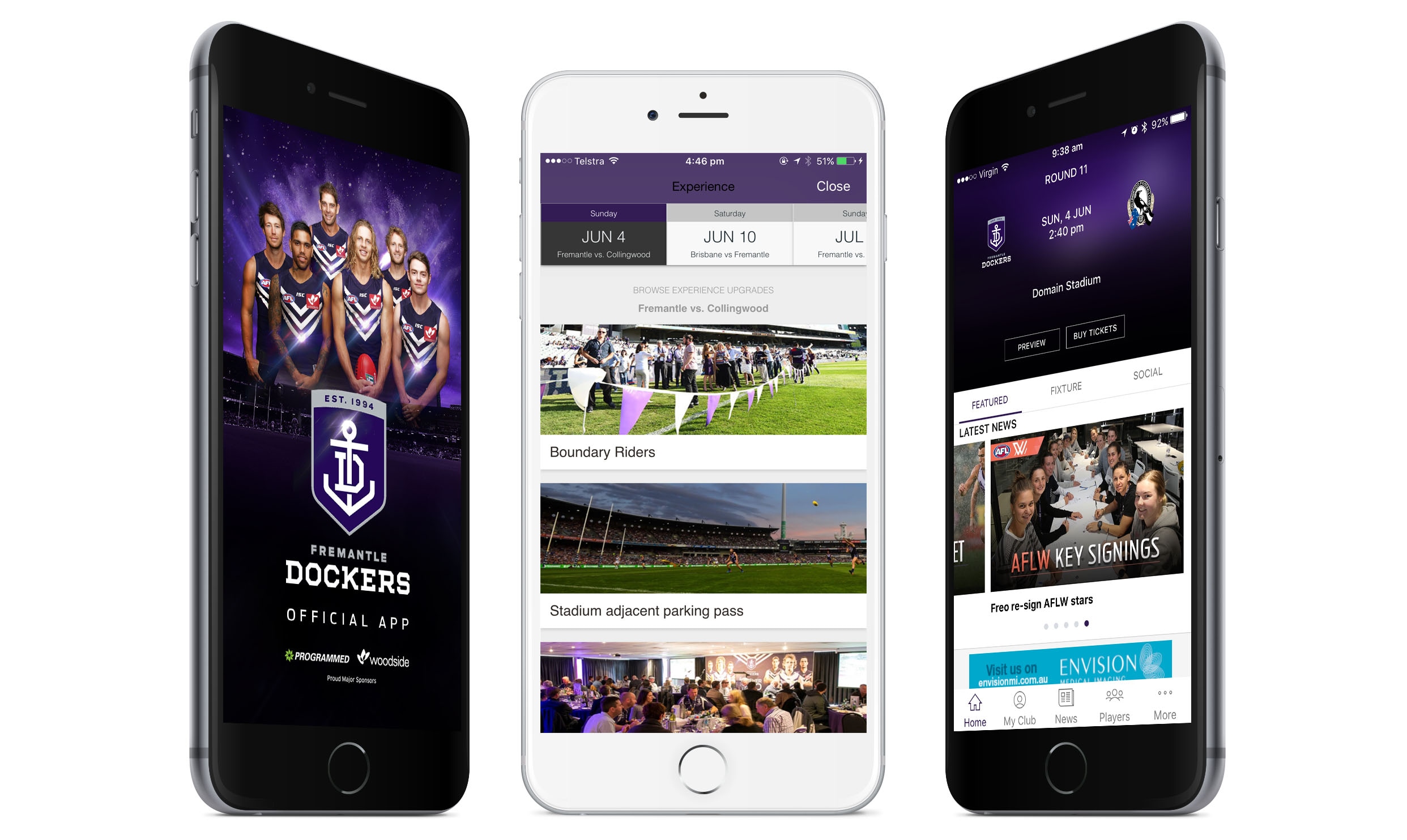 Download the updated Freo Dockers App