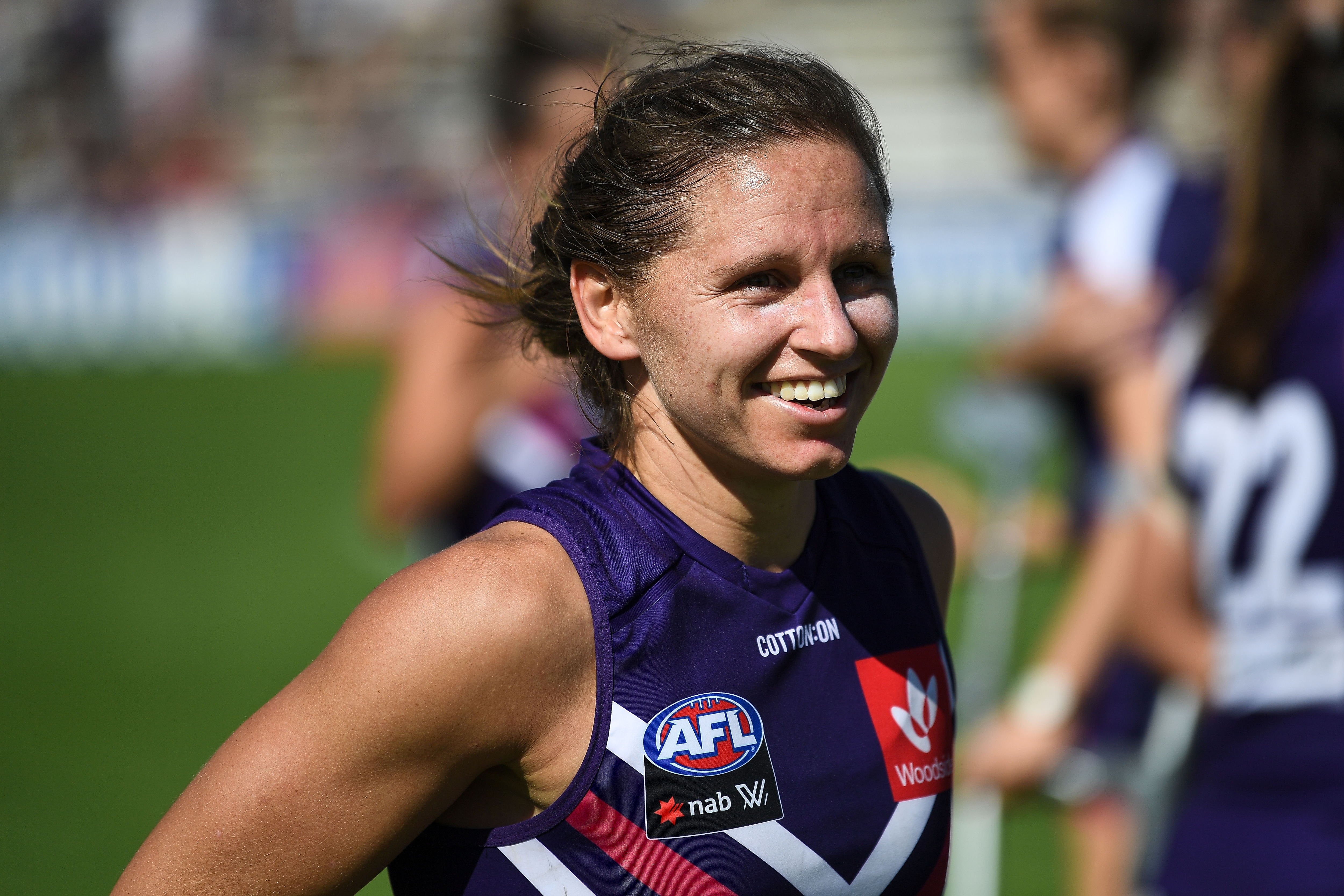 Bowers' tough work life balance as a carpenter and new mother