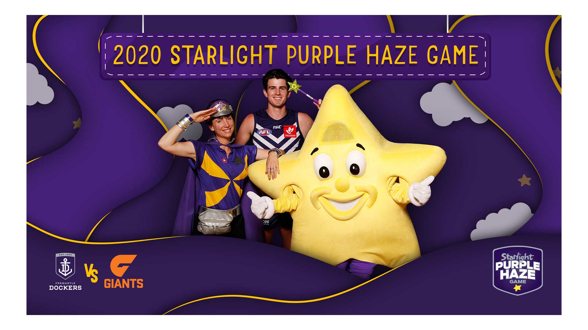 Get your tickets for our Starlight Purple Haze game!