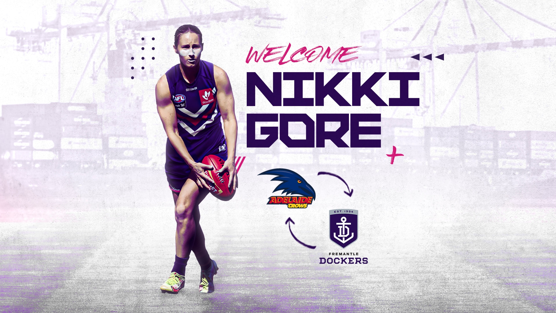 Details finalised for Nikki Gore trade