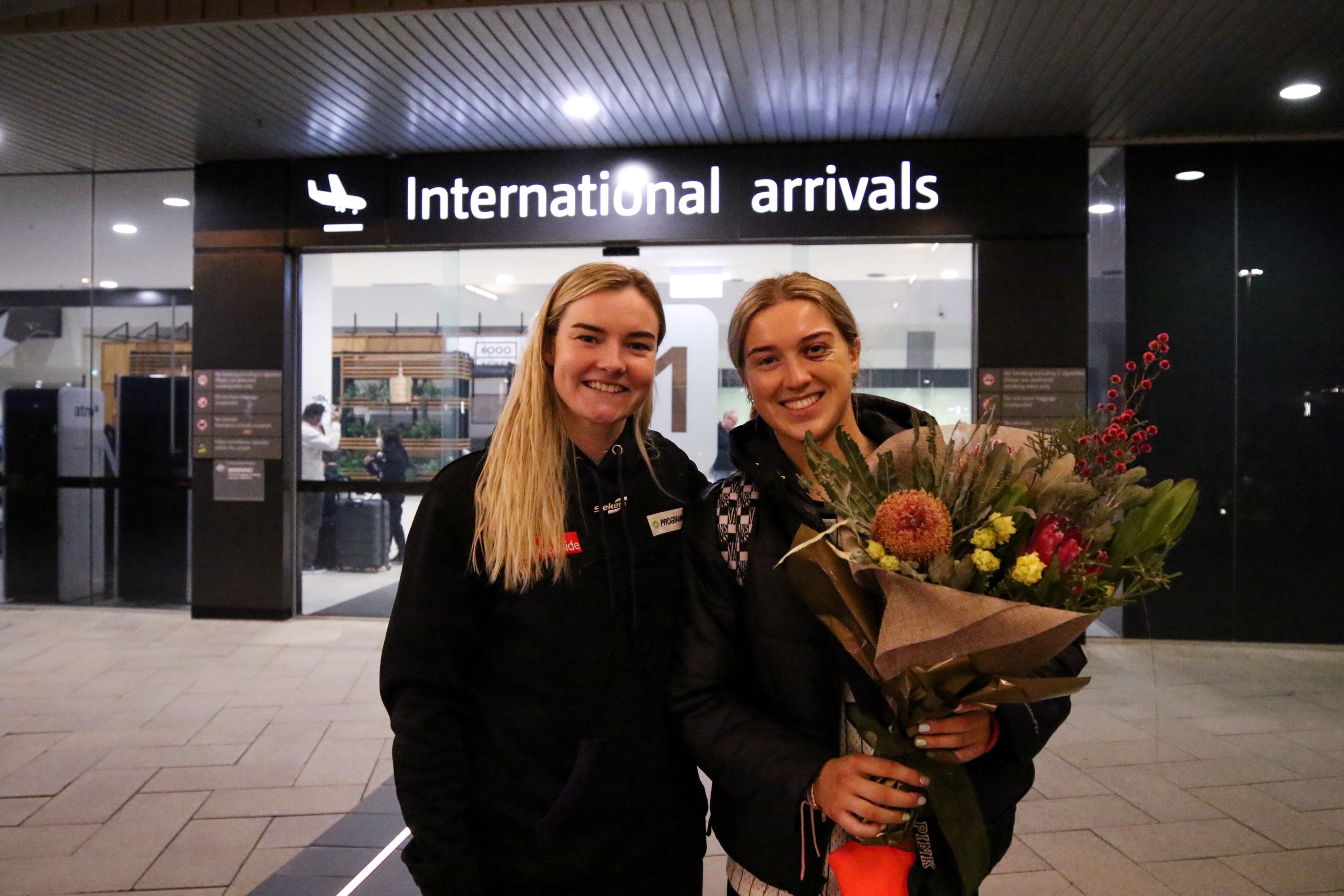 Lally lands in Australia!