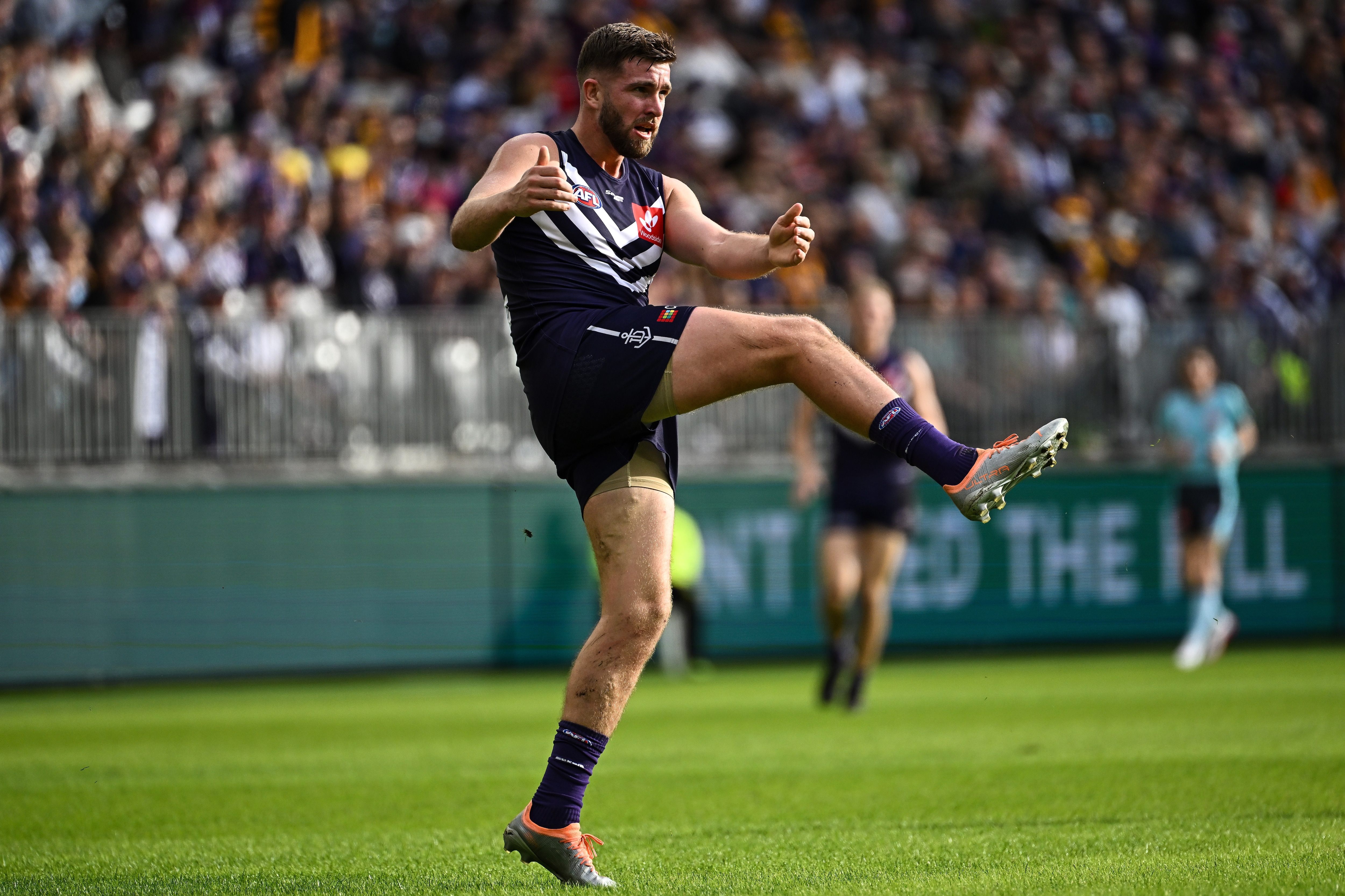 The AFL’s hardest kick