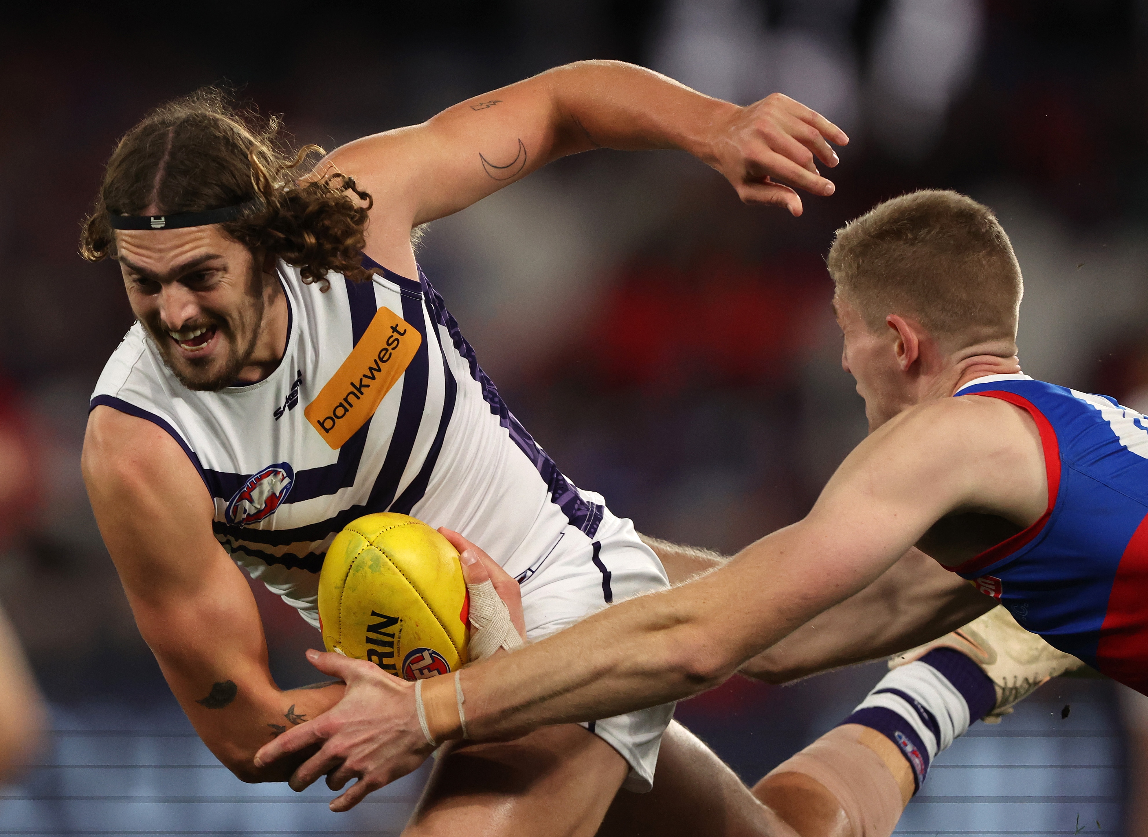 Jackson playing through injury