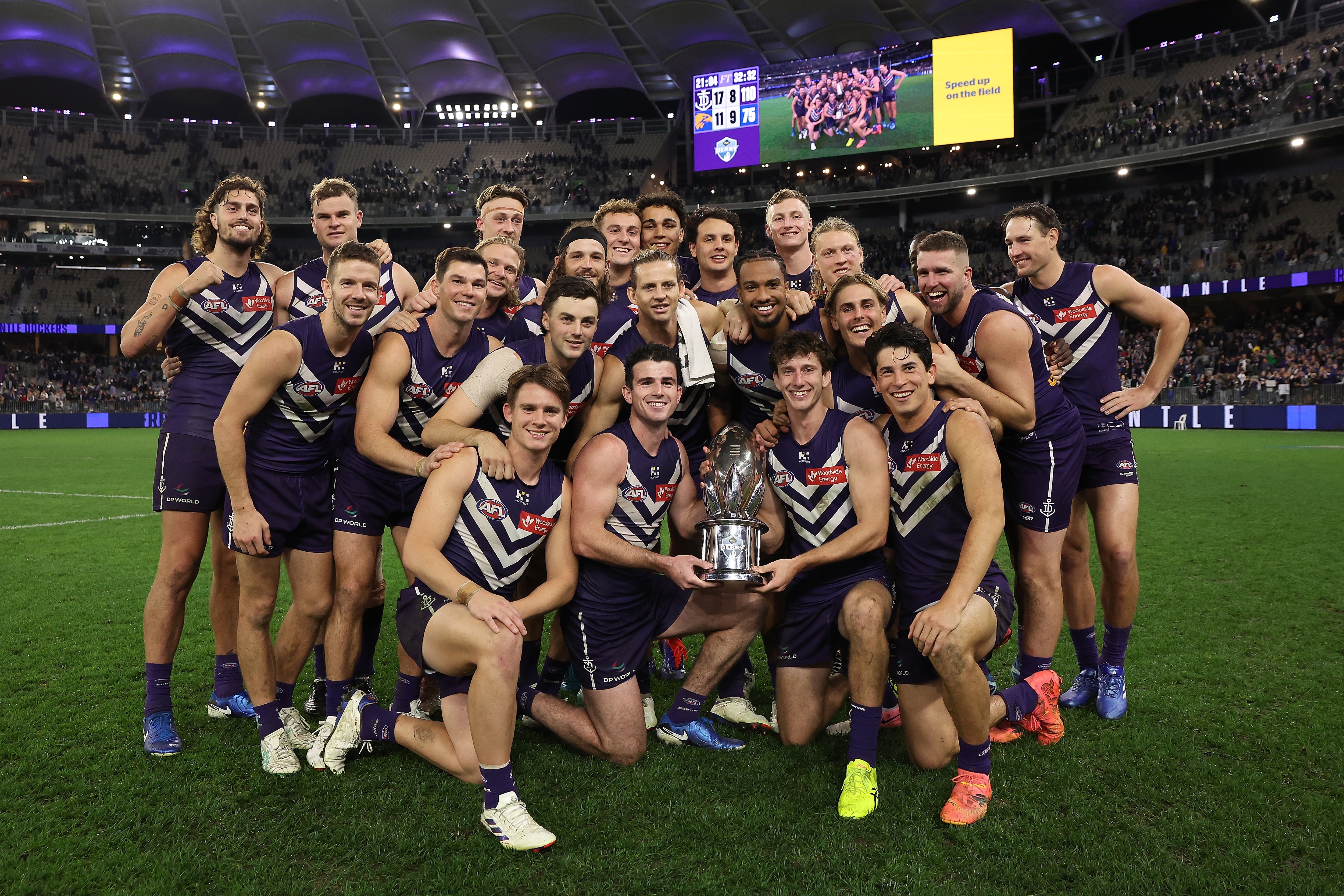 Freo sit third after rolling Eagles in fiery RAC derby