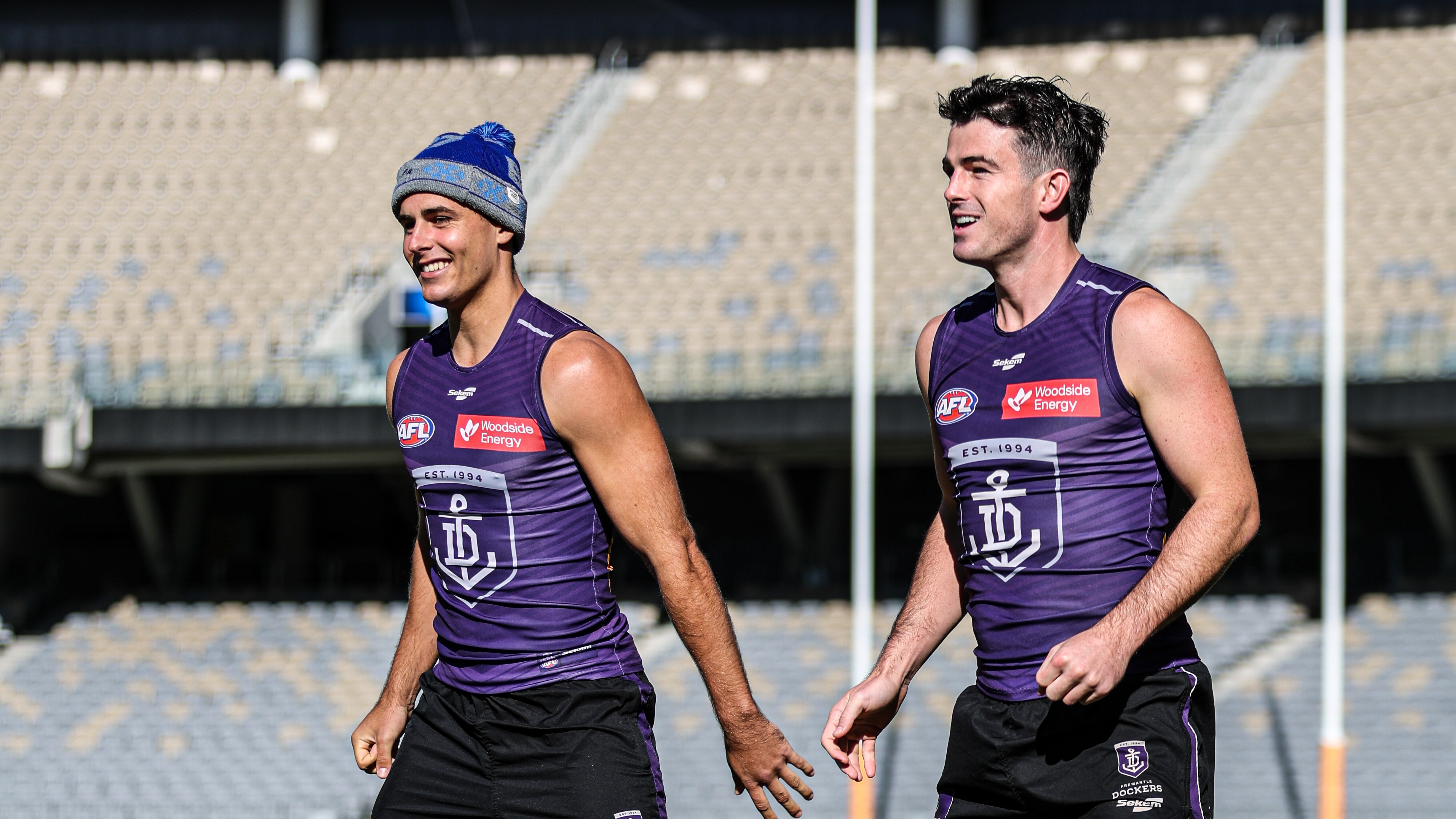 20 PHOTOS: AFL Captain's Run 24 April