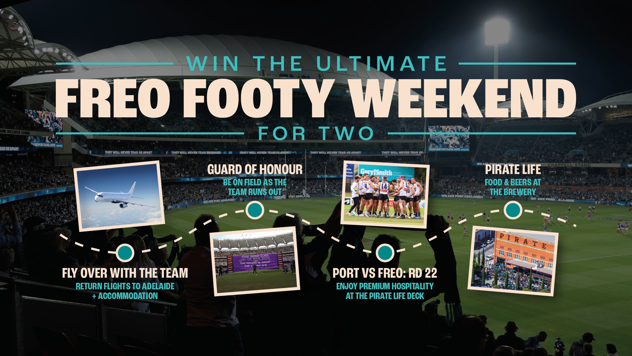 Support Freo on the road with Pirate Life!