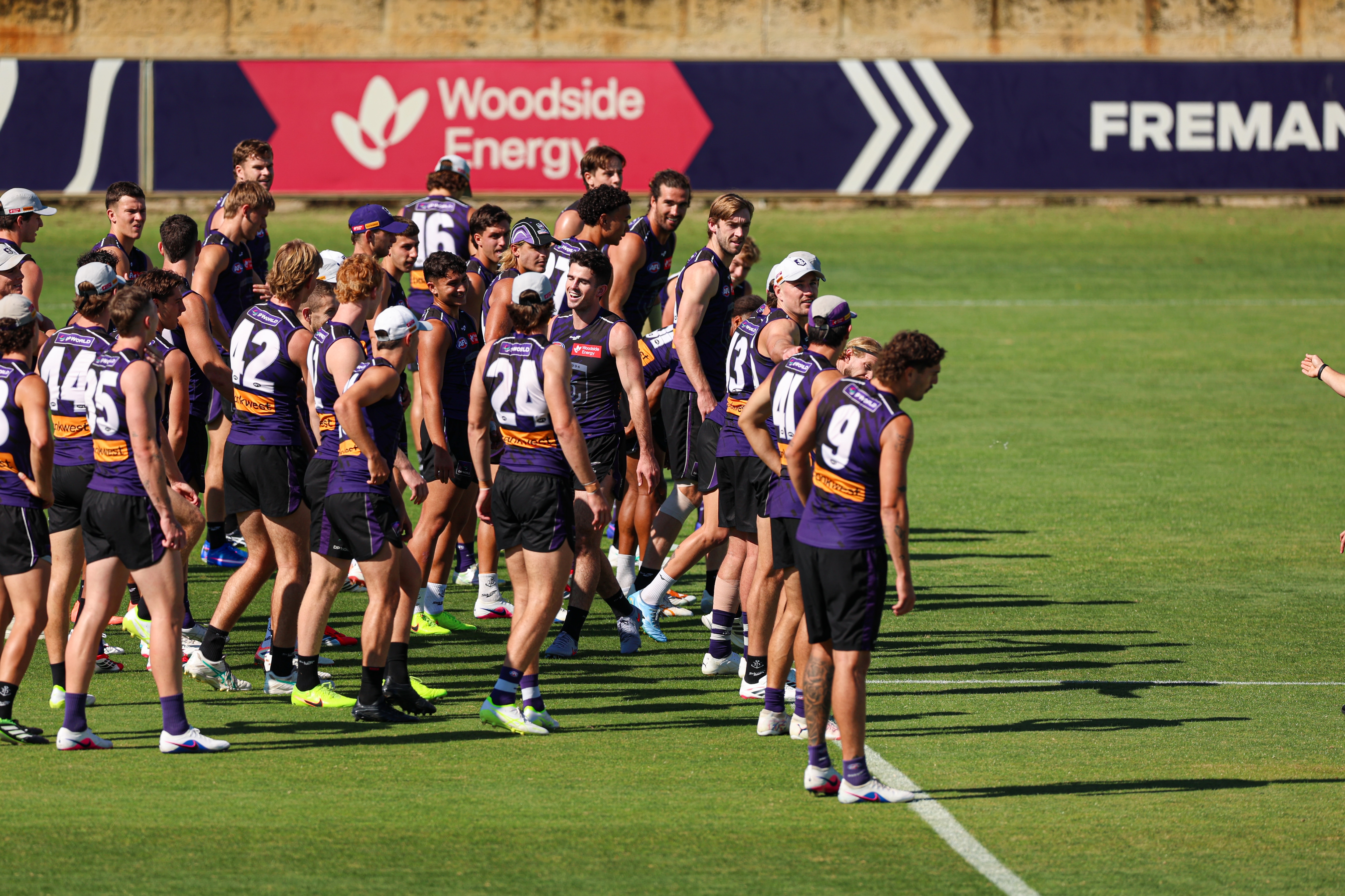 42 PHOTOS: AFL Main Training 7 April