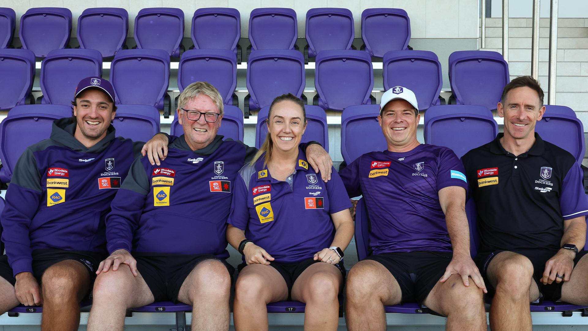 Fremantle’s AFLW Coaching Group 2026