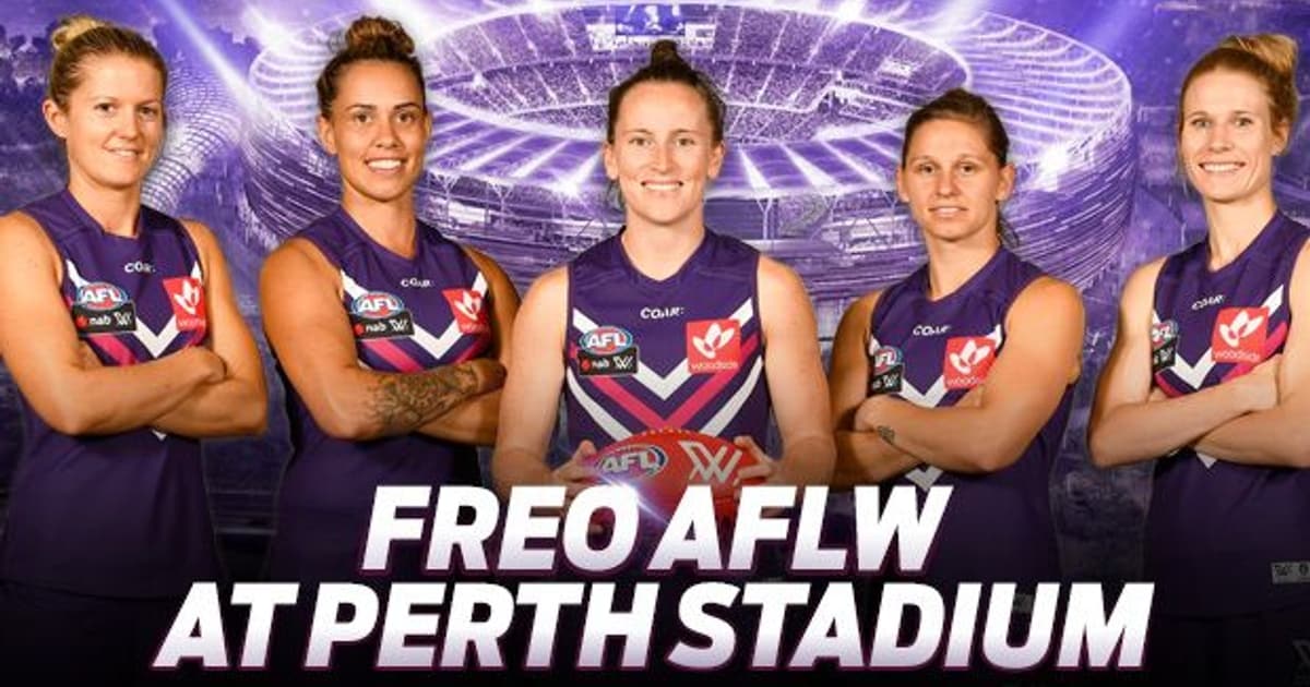 Freo AFLW game scheduled for Perth Stadium