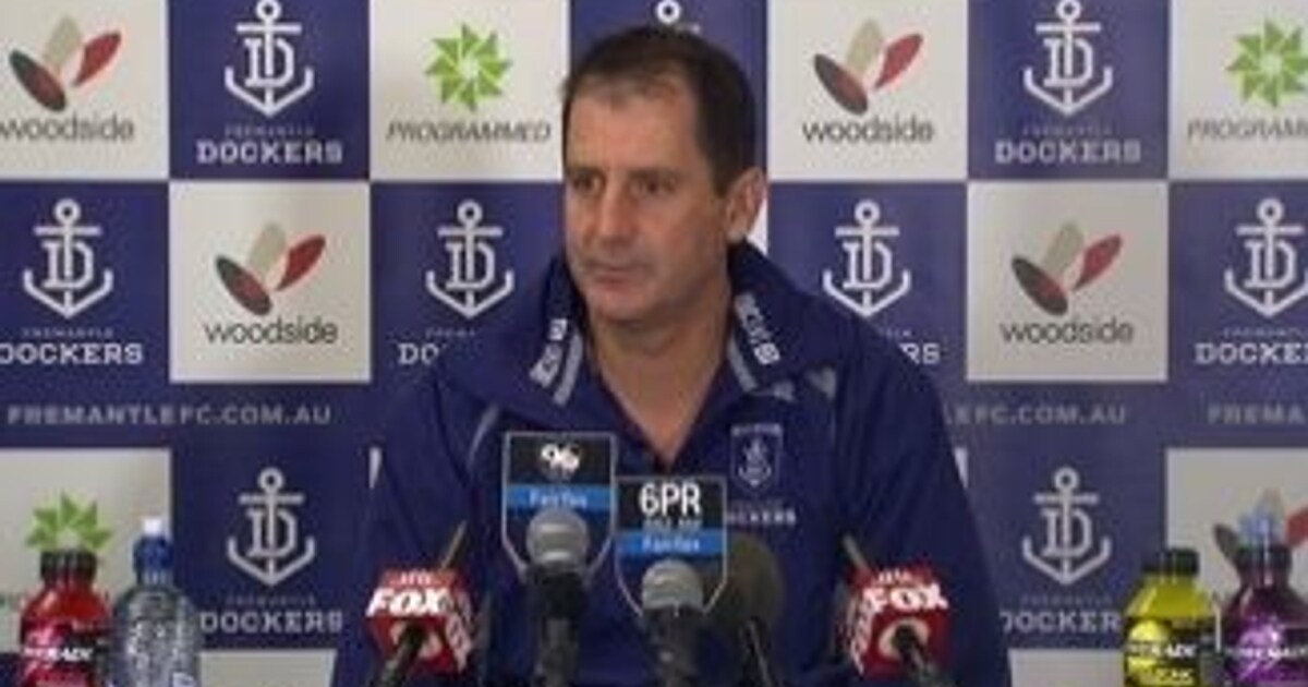Ross Lyon Post Match Q & A: Round 20
