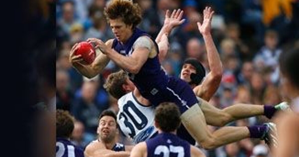 Qualifying Final: Nat Fyfe's Mark