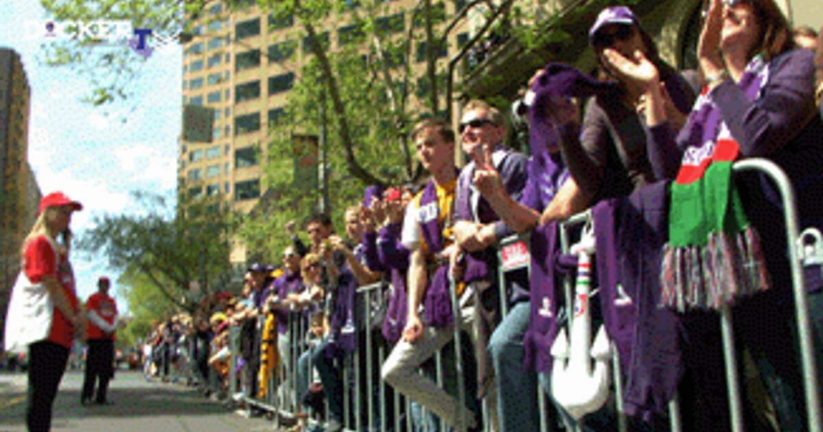 Purple reigns at Parade