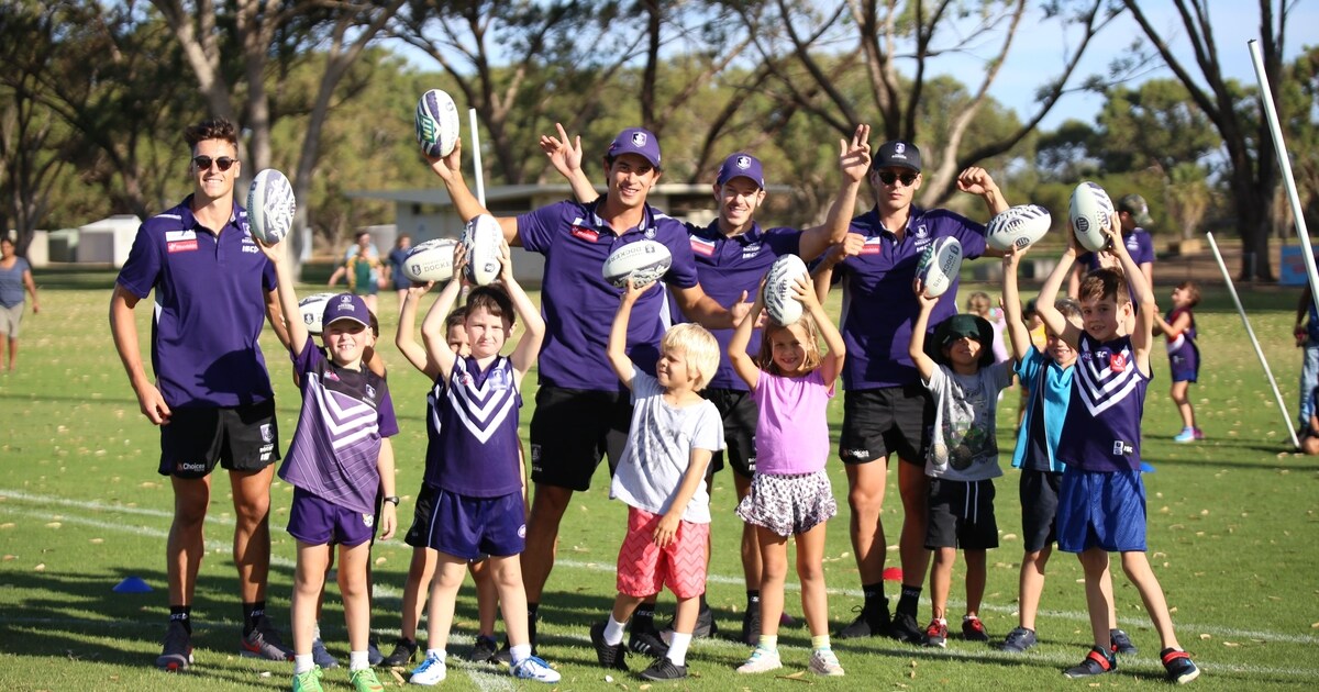Freo heads to the Kimberley for AFL Community Camp