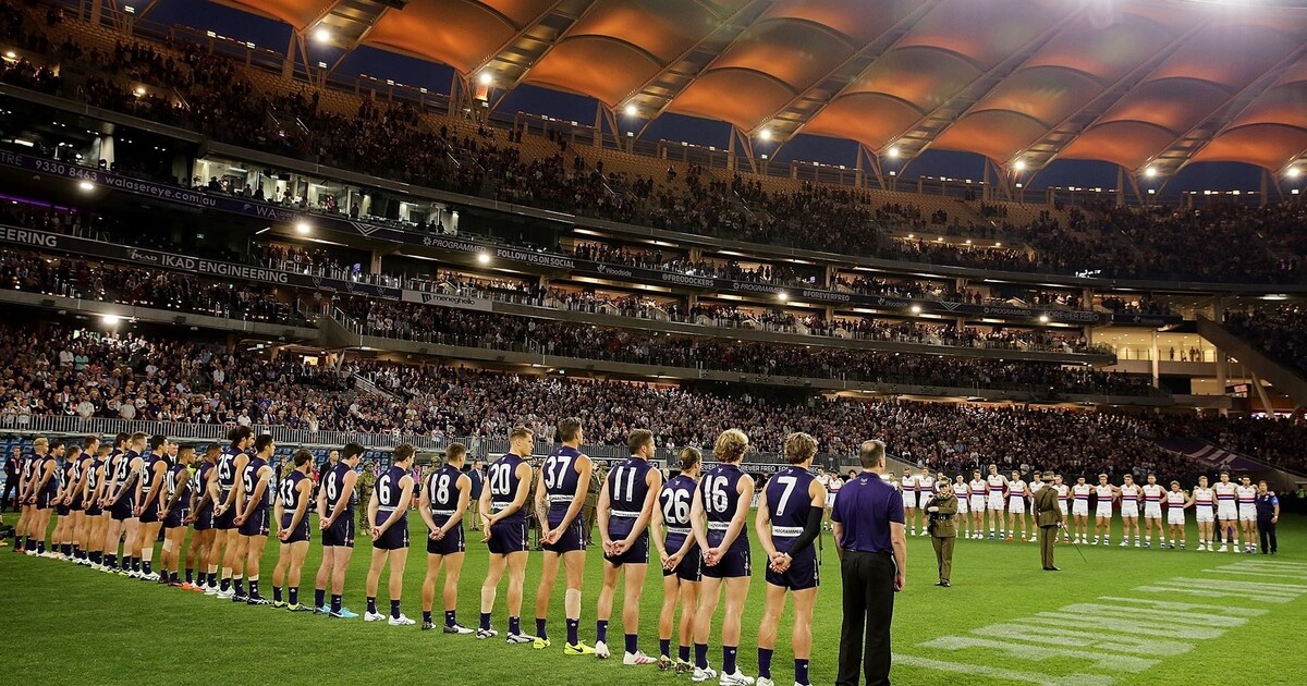How Freo fans moved an Anzac to tears