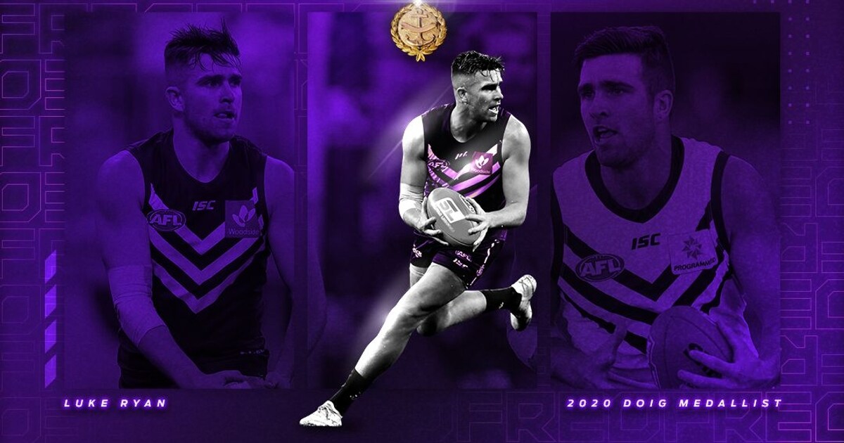 Luke Ryan wins 2020 Doig Medal
