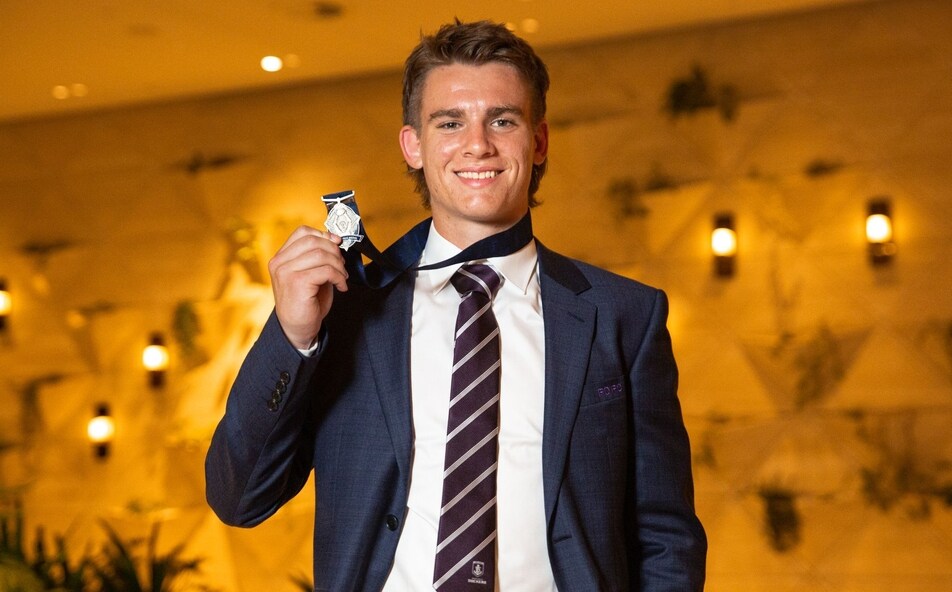 Serong gets his medal!