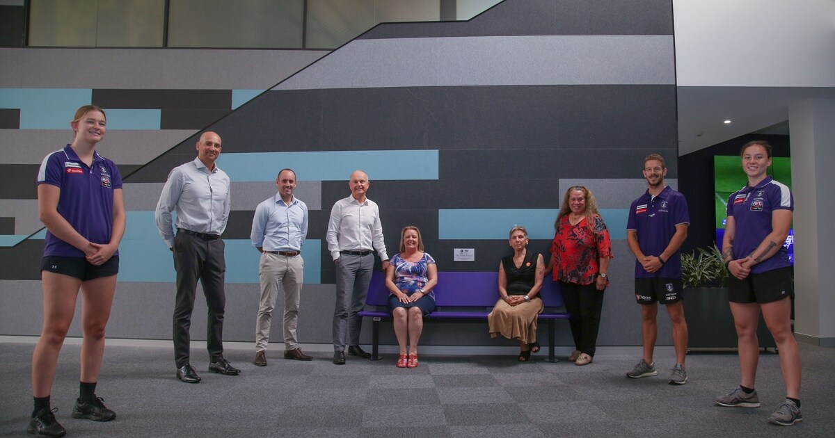 Freo get around The Purple Bench Project
