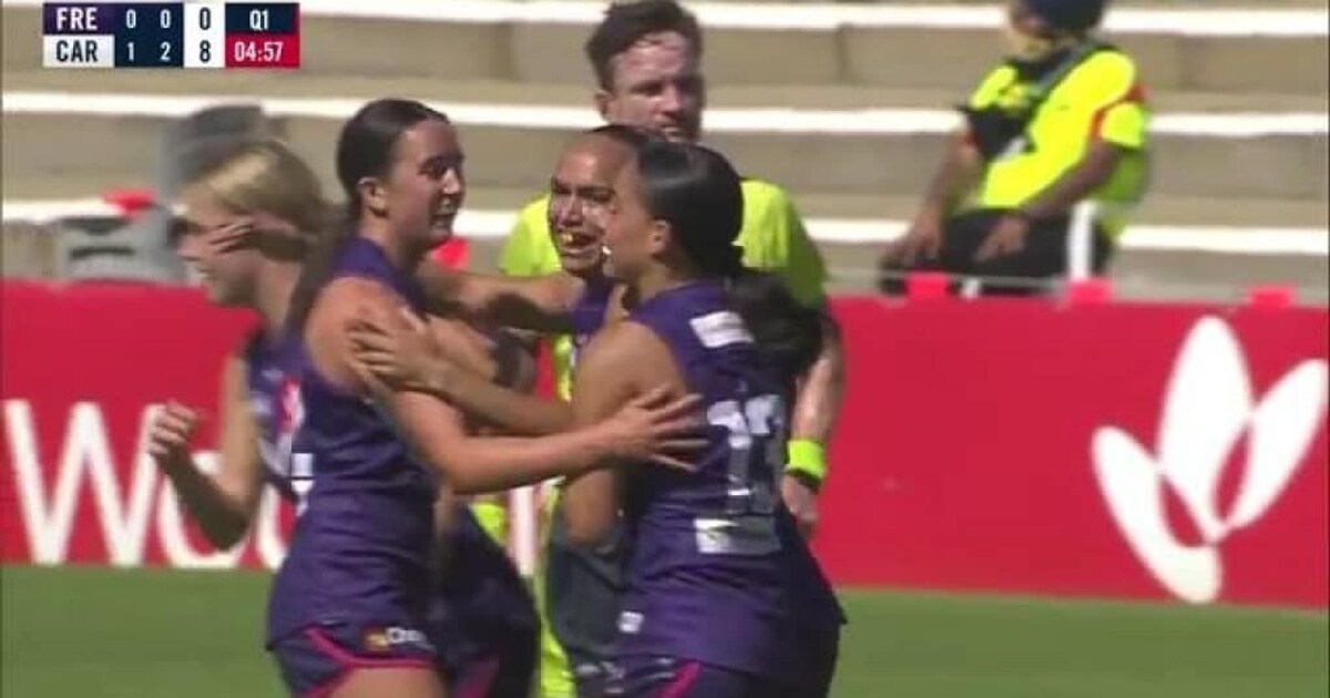Mikayla Morrison with the intercept and goal