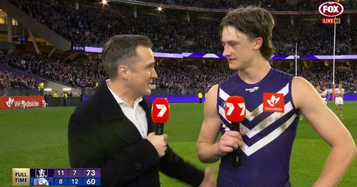 'I am just excited to be out here.' Jye Amiss