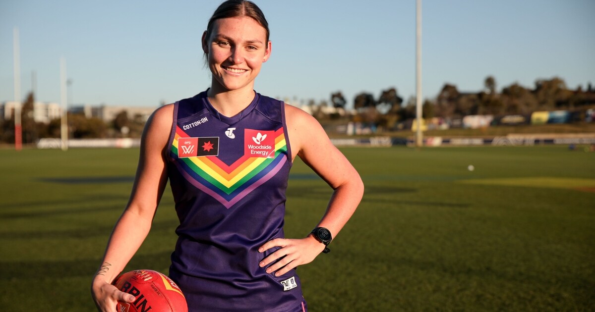 Fremantle debutant says 'aloha AFLW!'