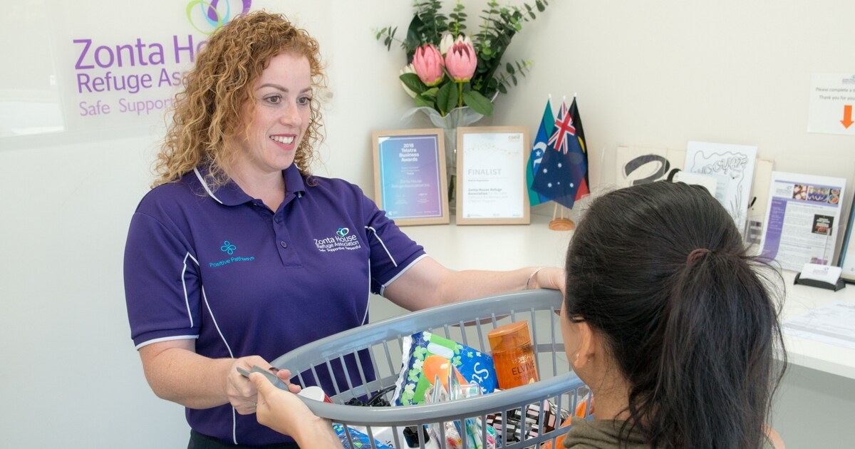 Purple Hands partners with Zonta House