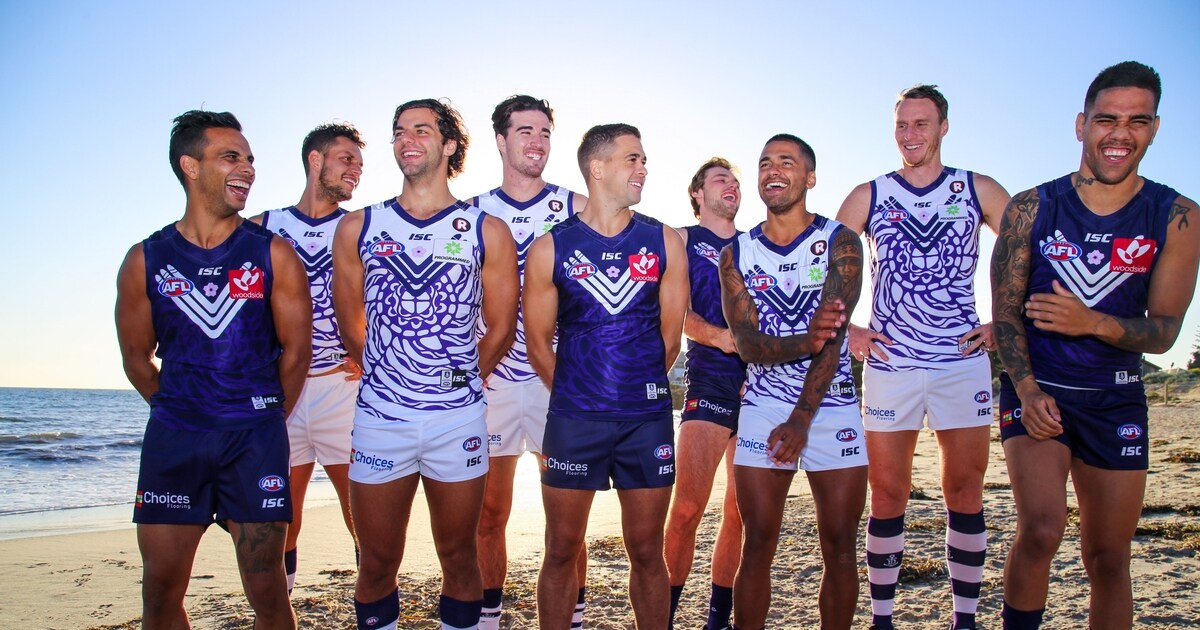 Gallery: 10 years of Walyalup's AFL Indigenous jumpers