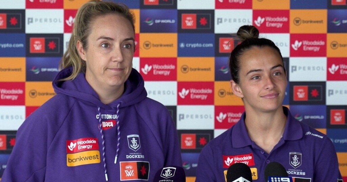 Lisa Webb and Ange Stannett | Media conference
