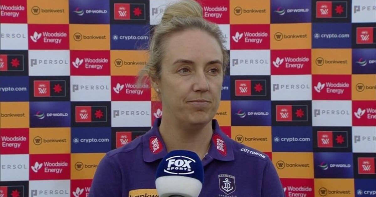 Lisa Webb post-match | Round 3 v Hawks AFLW
