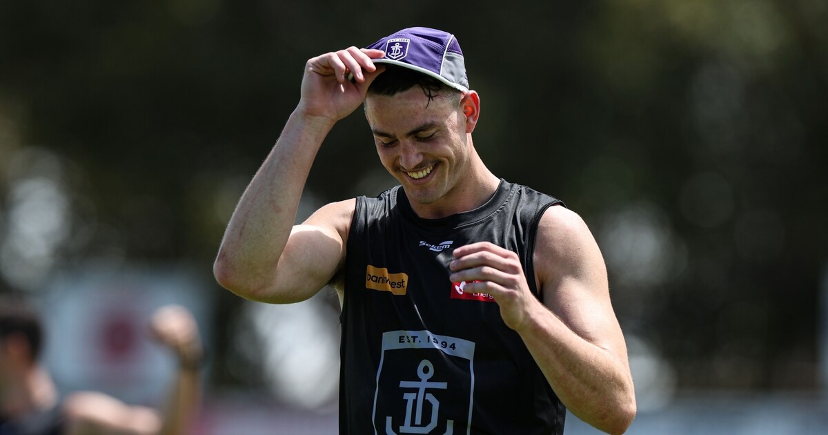 Fresh face, fresh start - Pat Voss joins Fremantle's forward line