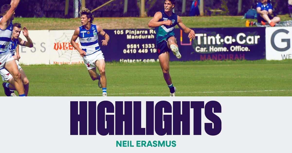 WAFL Showreel | Neil Erasmus highlights