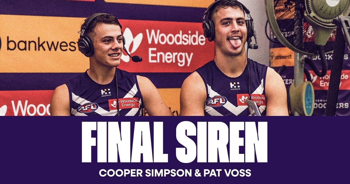 POST-GAME PODCAST | Final Siren with Cooper Simpson & Pat Voss