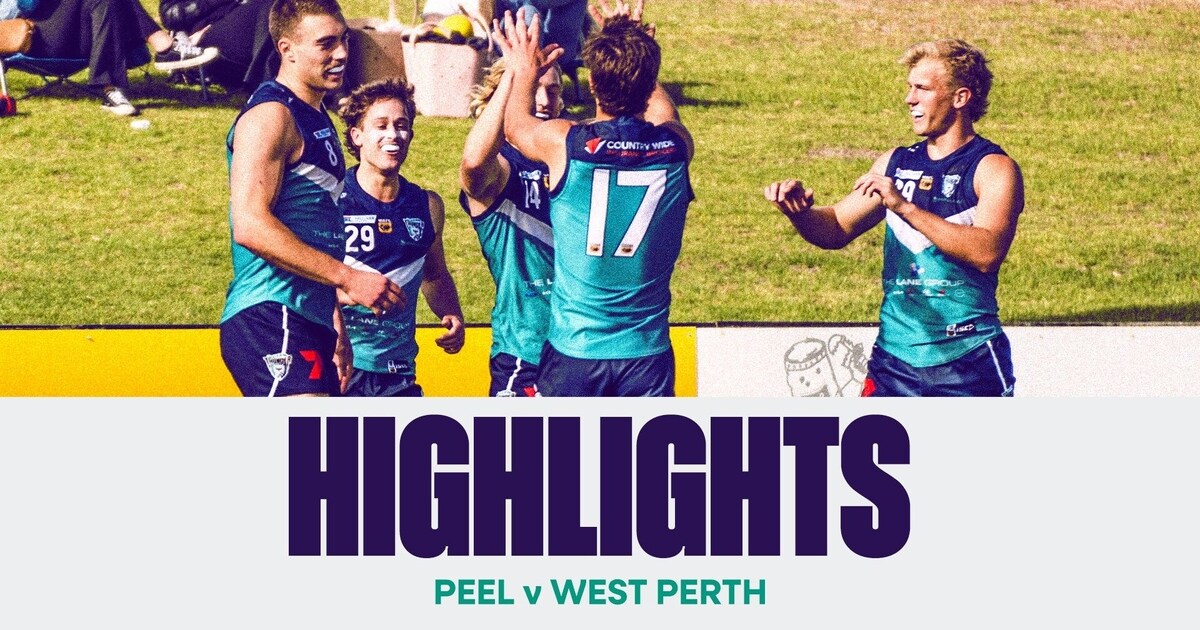 WAFL Highlights | Peel v West Perth