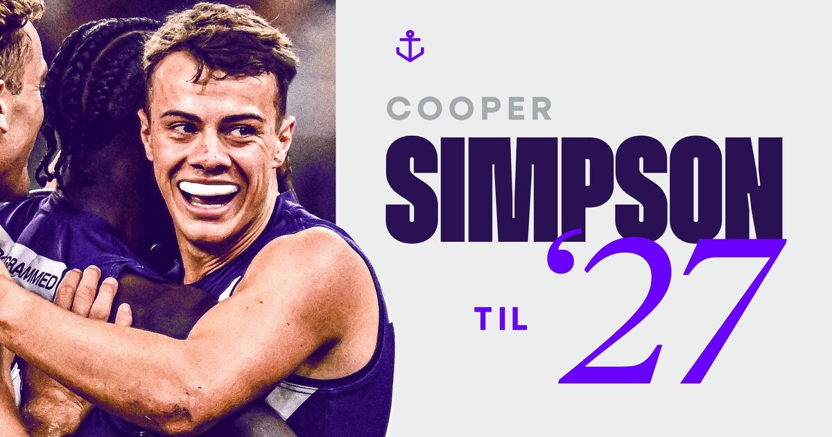 Cooper Simpson signs on until 2027!
