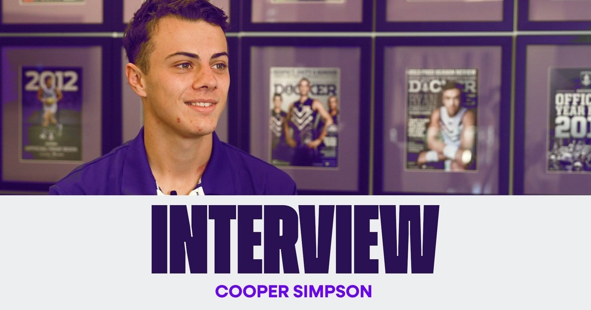 'Excited to announce I've got a two-year extension' | Cooper Simpson