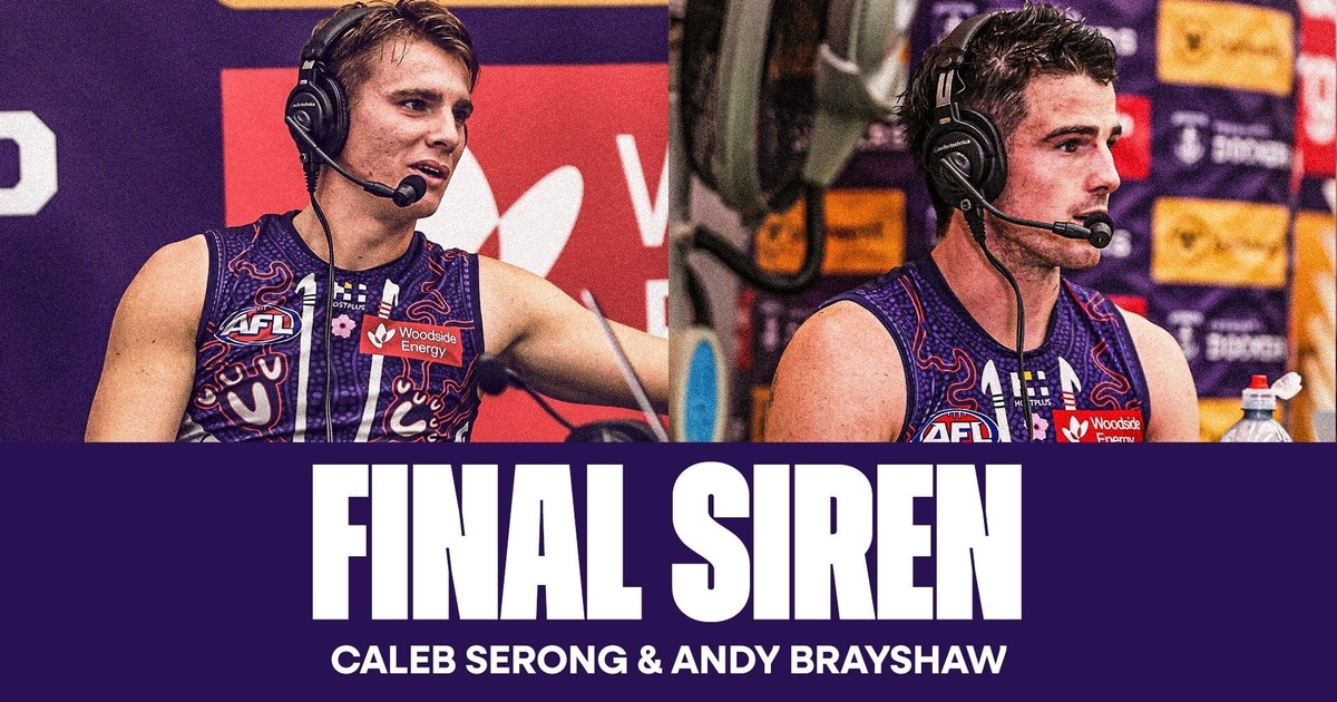 POST-GAME SHOW | Caleb Serong & Andy Brayshaw
