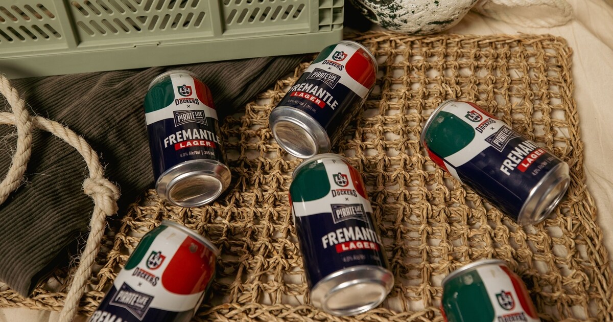 Pirate Life brew a fresh batch of Fremantle Lager!