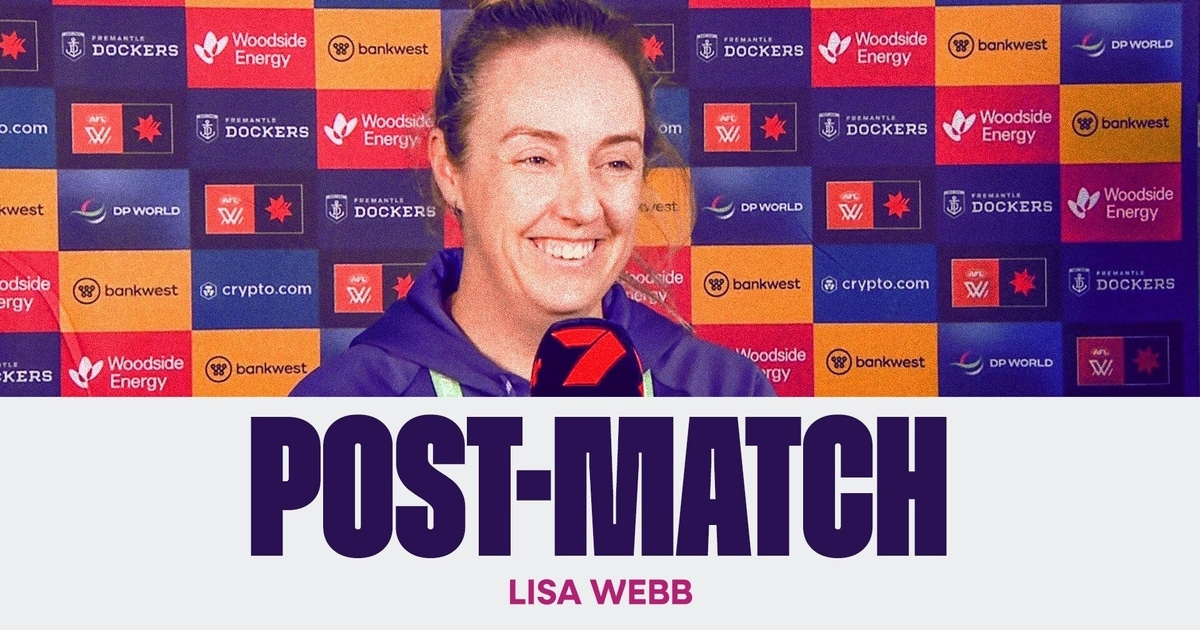 Lisa Webb post-match | Week 5 v St Kilda
