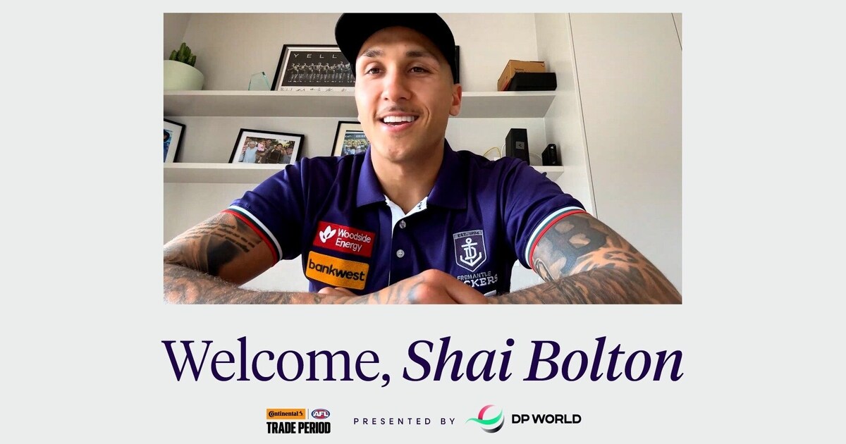 Shai Bolton's first interview as a Freo Docker