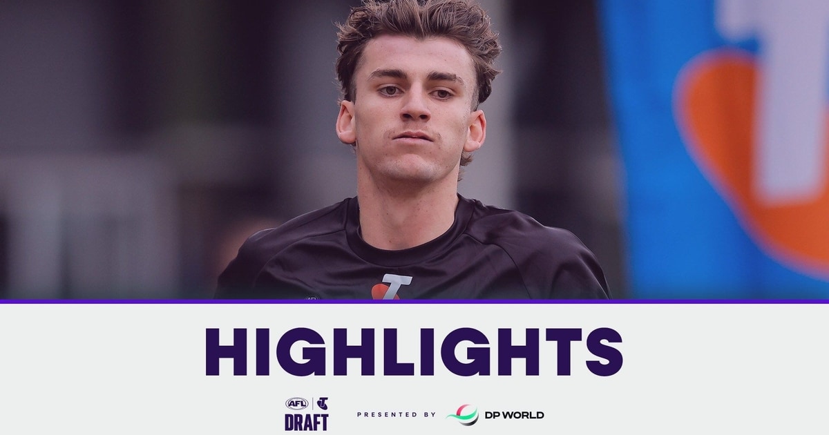 Charlie Nicholls Draft Highlights | Pick 34