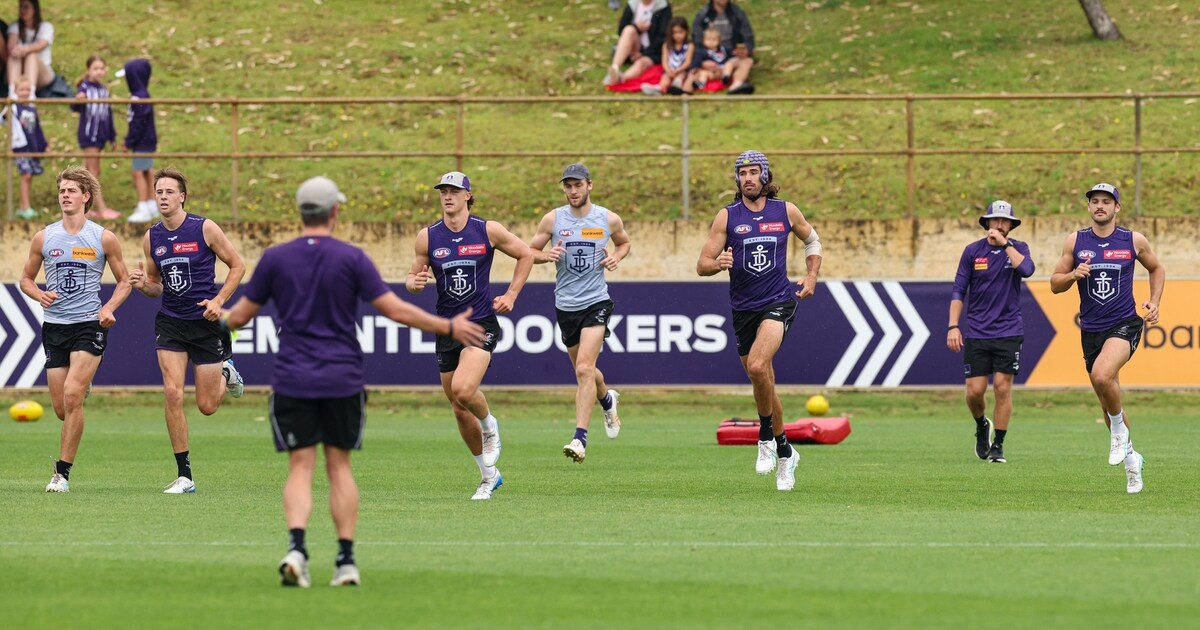 74 PHOTOS: AFL Main Training + Match Sim 17 January
