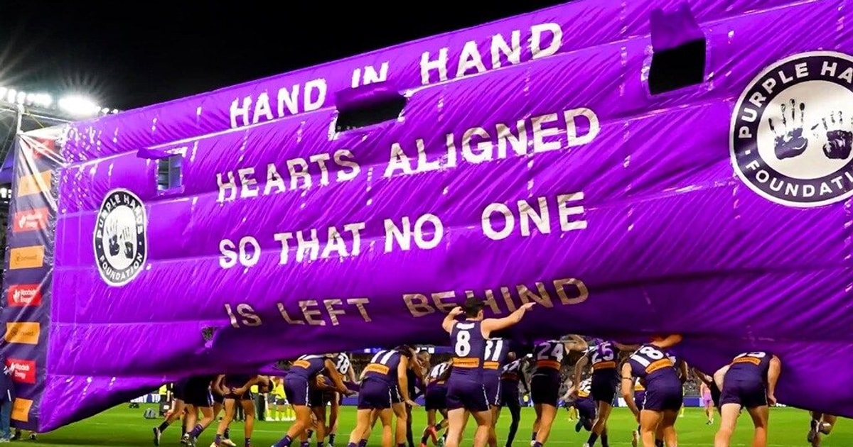 Get ready for the 2025 Purple Hands Foundation game day!