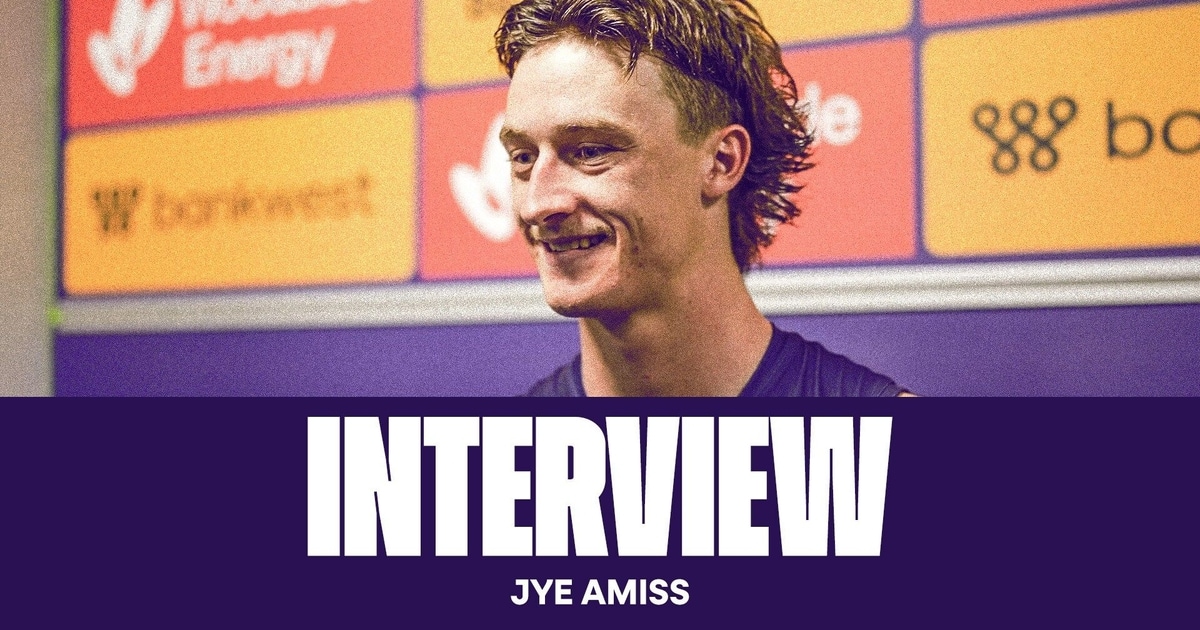 'Today was a really good stepping stone' | Jye Amiss