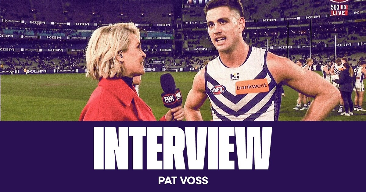 'Couldn't ask for anything better' | Pat Voss on Fox Footy