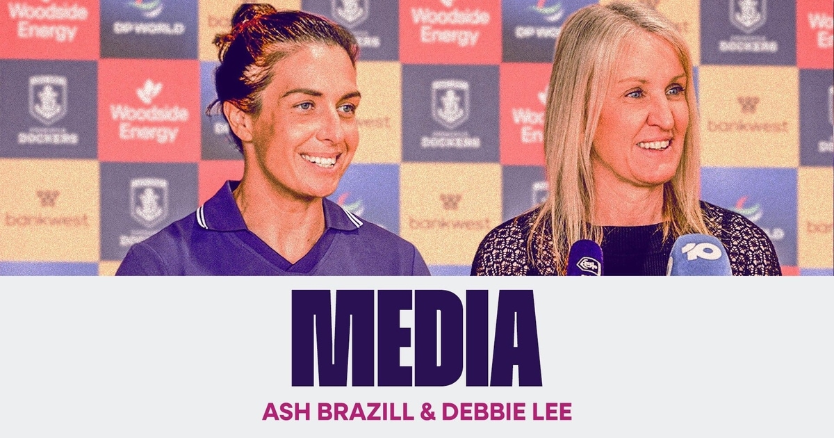 Ash Brazill & Debbie Lee | Media Conference