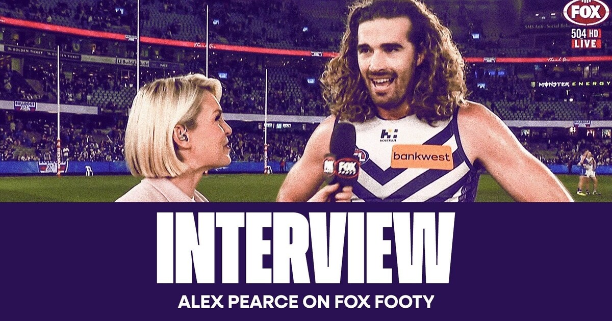 'I am just really proud' | Alex Pearce on Fox Footy