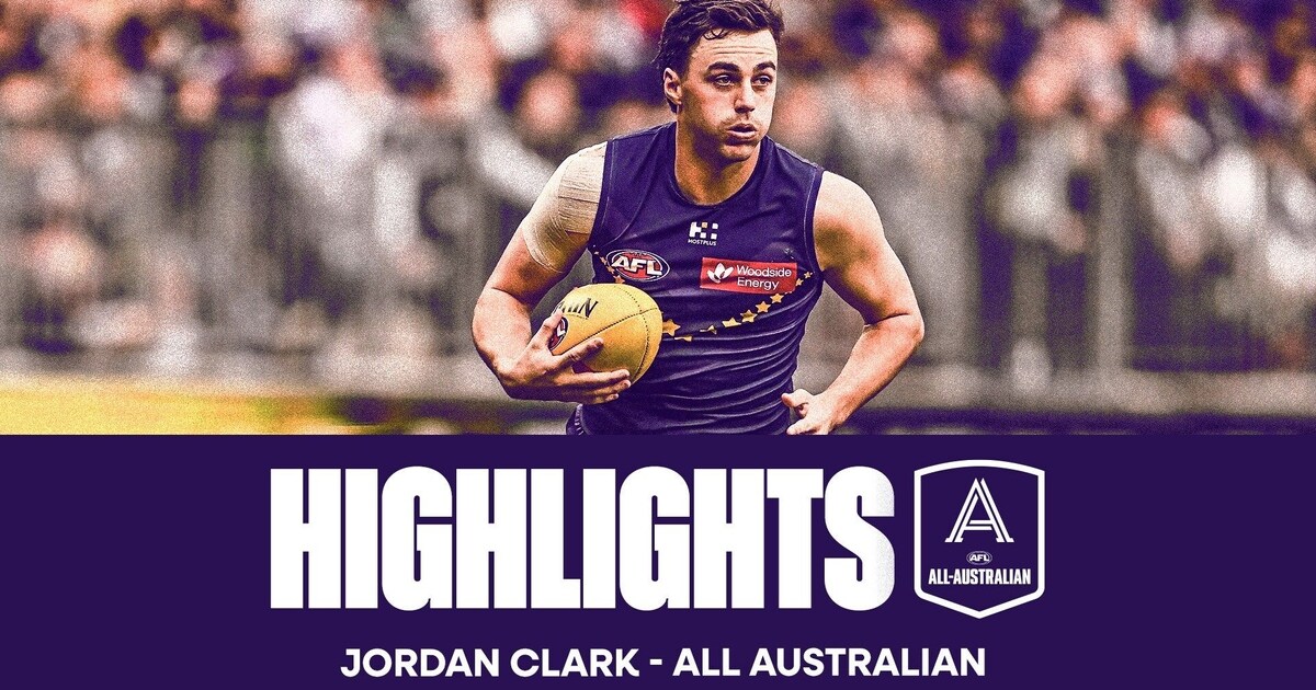 Jordan Clark receives his FIRST All Australian selection